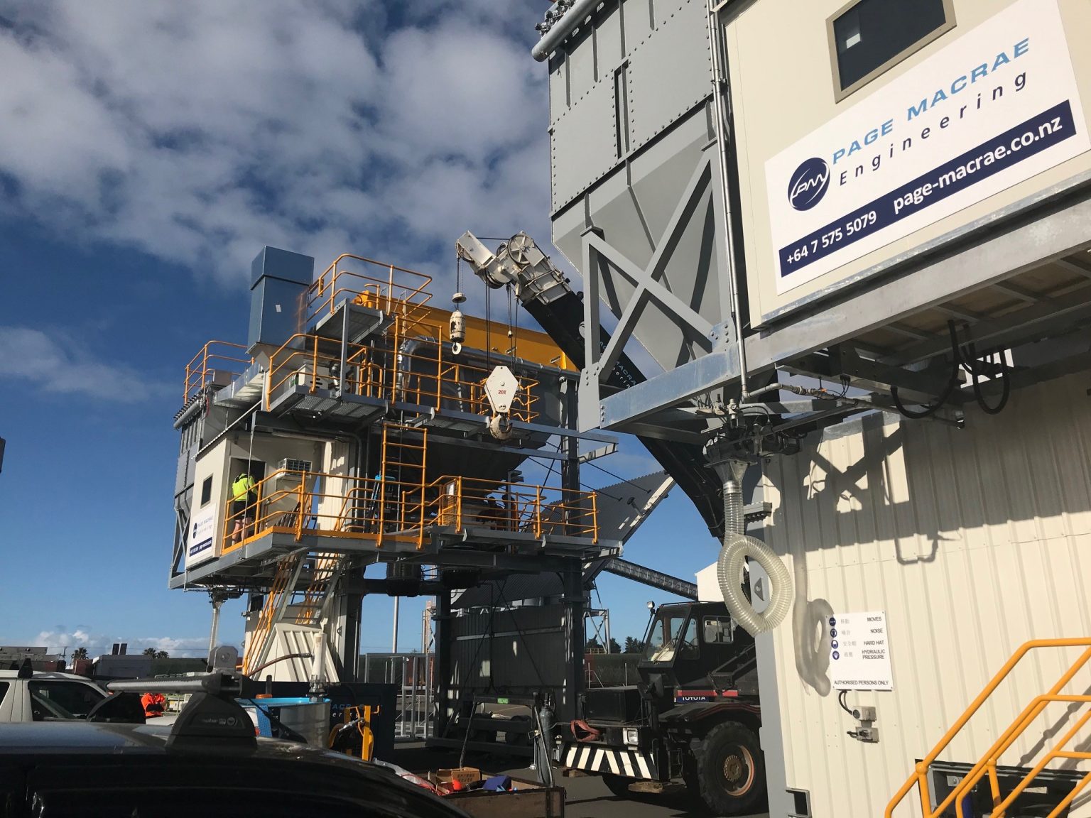 Dust-controlled Hoppers undergo final testing | Page Macrae Engineering